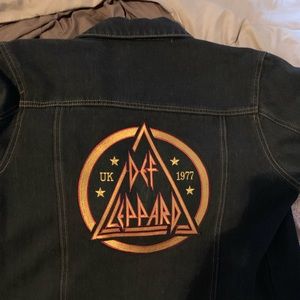 def leppard | Jackets & Coats | Def Leppard Jean Jacket | Poshmark